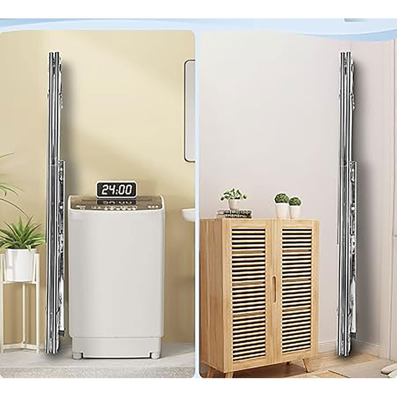 Rebrilliant Steel Foldable X-Frame Drying Rack | Wayfair