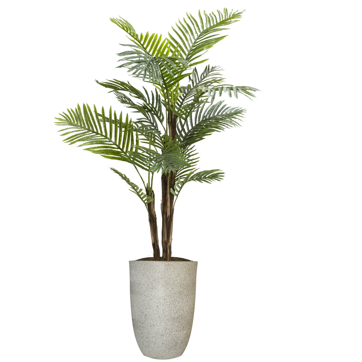 Vintage Home Arlmont & Co. Artificial Faux Real Touch 7 Feet Tall Fern ...