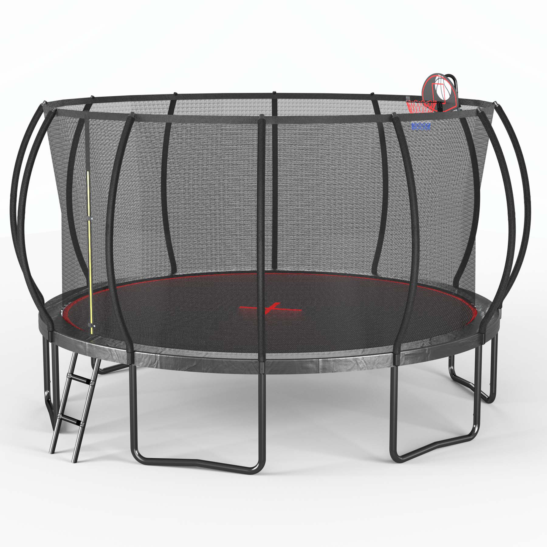 R&M Furniture Durable and Stable Outdoor Trampoline with Multiple ...