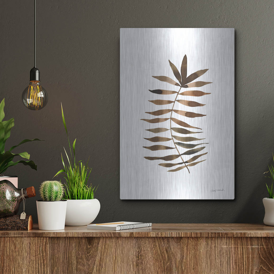 Winston Porter 'Botanique Beauty 3' by Cheryl Warrick Metal Wall Art ...