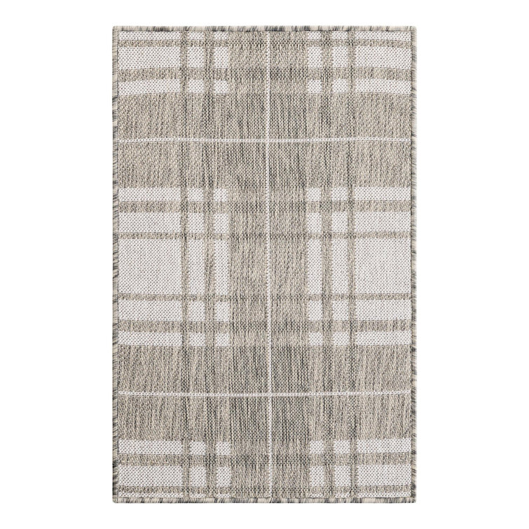 Gracie Oaks Talih Plaid Rug & Reviews | Wayfair