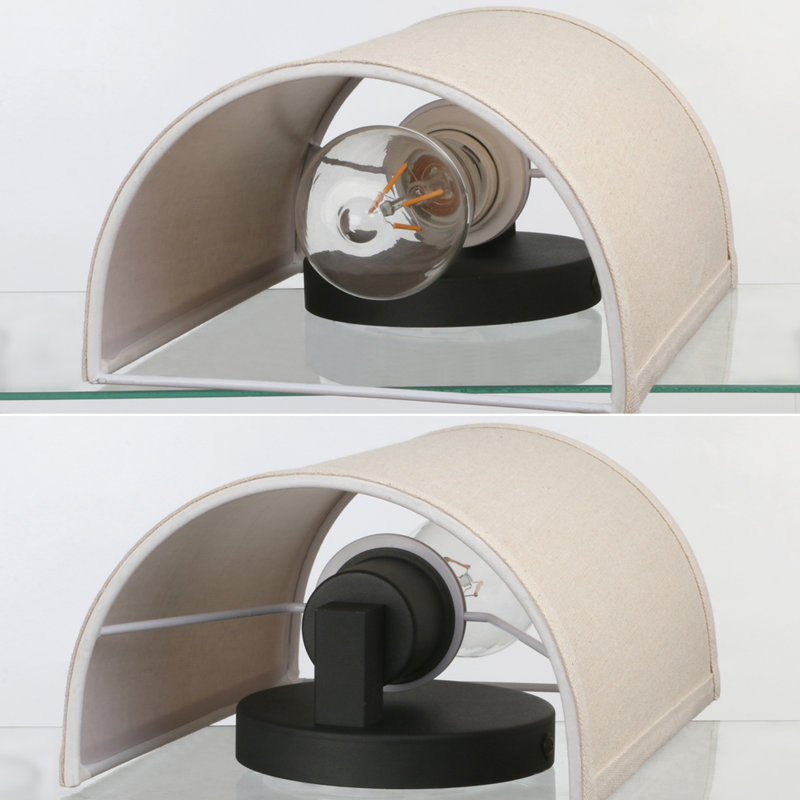 Ebern Designs Lewars Flush Mounted Sconce | Wayfair