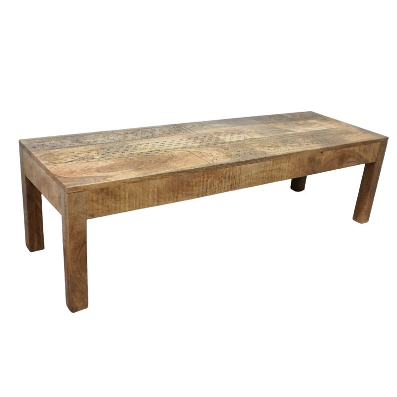 Loon Peak® Jeanea Solid Wood Coffee Table | Wayfair
