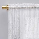 Canora Grey Elainah Premium Lace Semi-Sheer Rod Pocket Curtain Panel ...