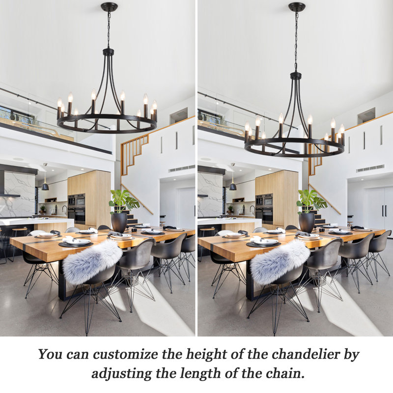 primitive dining room light