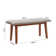 George Oliver Ashly Linen Dining Bench & Reviews | Wayfair.co.uk