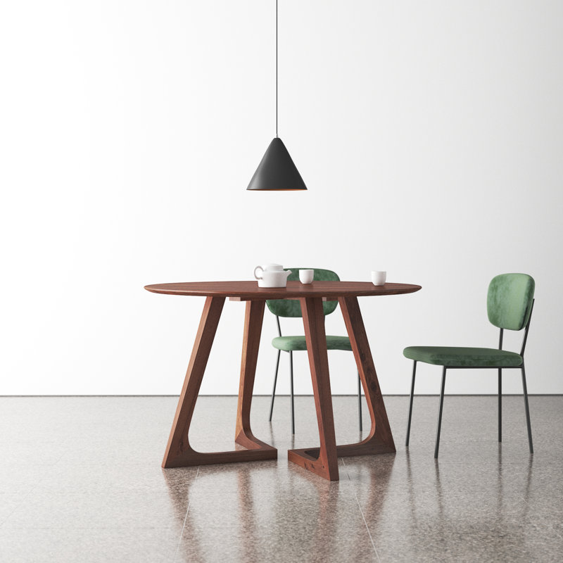 AllModern Fischer 47" Solid Wood Dining Table & Reviews | Wayfair