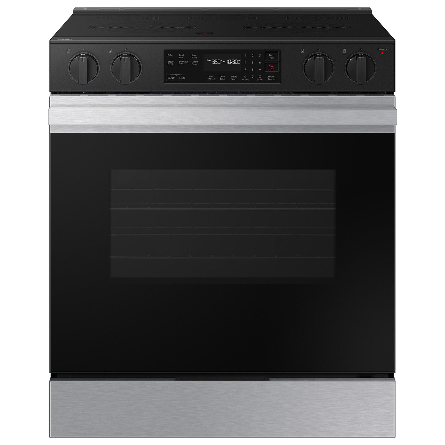 Samsung Bespoke Smart Slide-In Electric Range 6.3 cu. ft. with ...