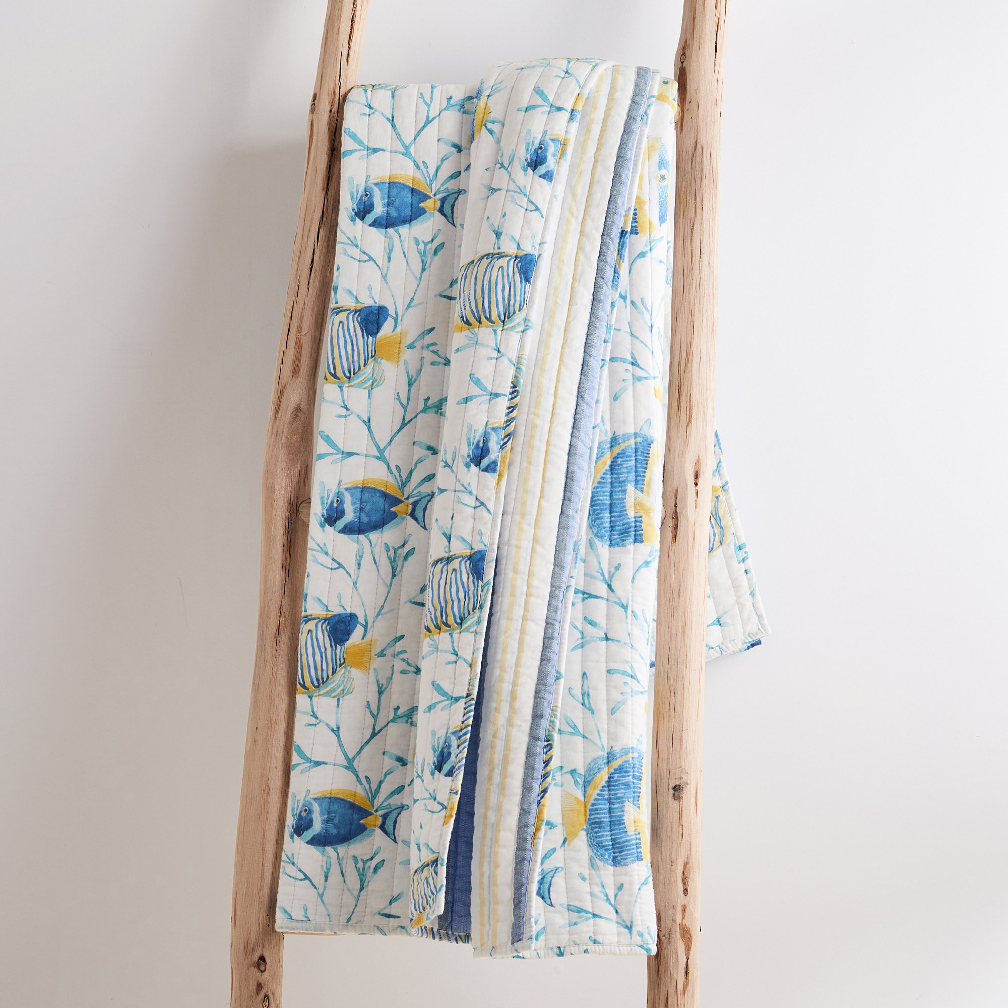 Levtex home Tropical Sea Quilted Throw | Wayfair