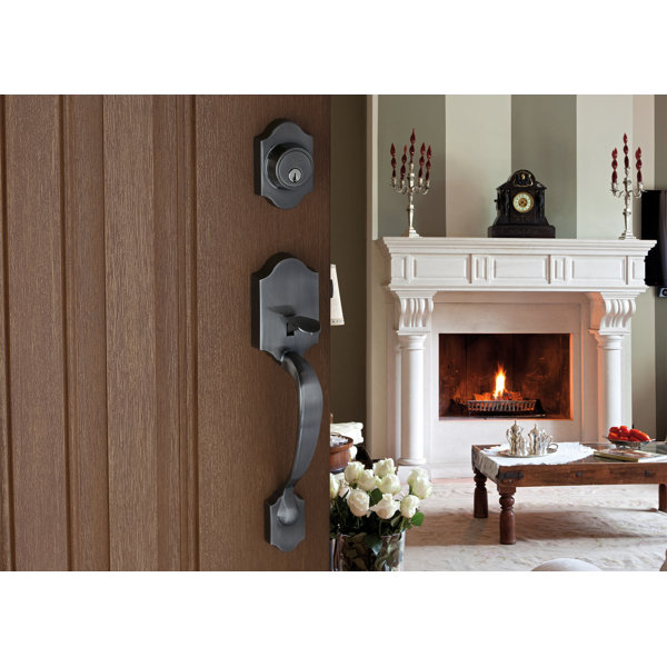 Copper Creek Heritage Handle With Knob And Deadbolt Reversible Entry ...