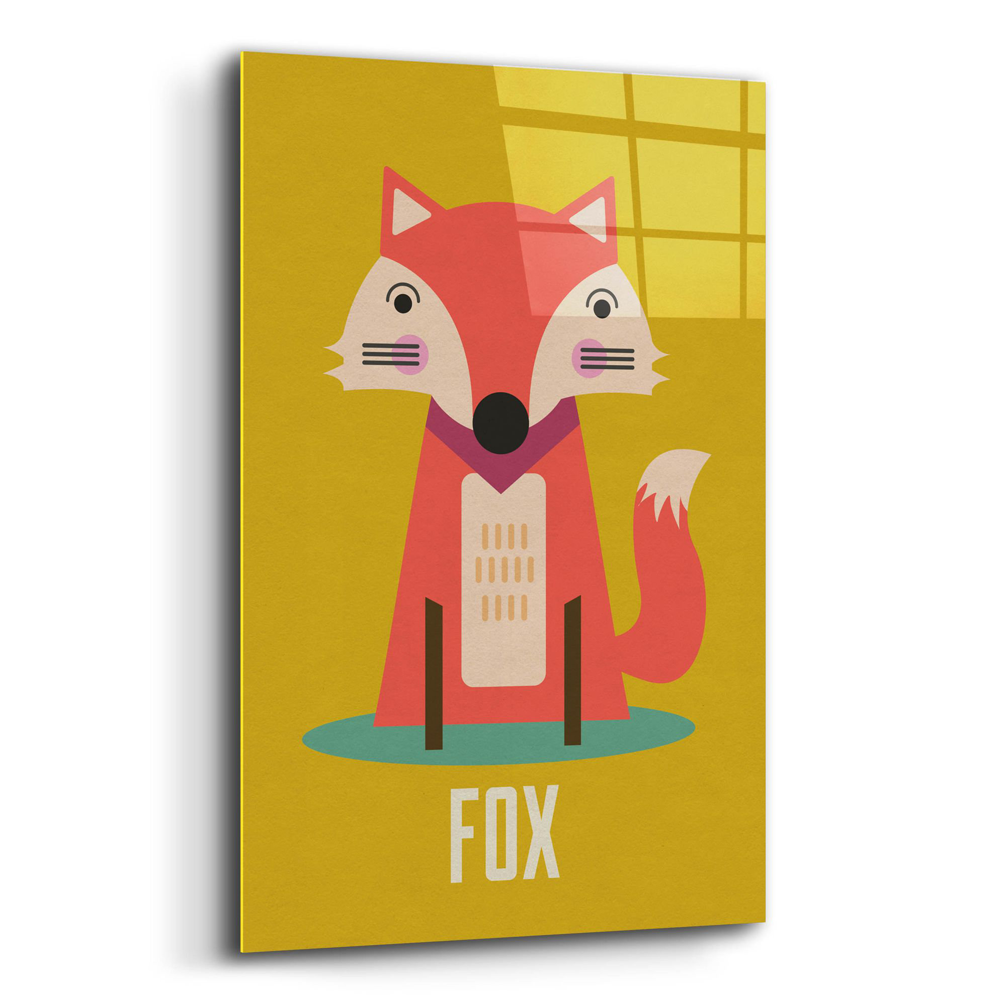 Zoomie Kids Fox Kids Nursery On Plastic/Acrylic by Gary Williams Print ...