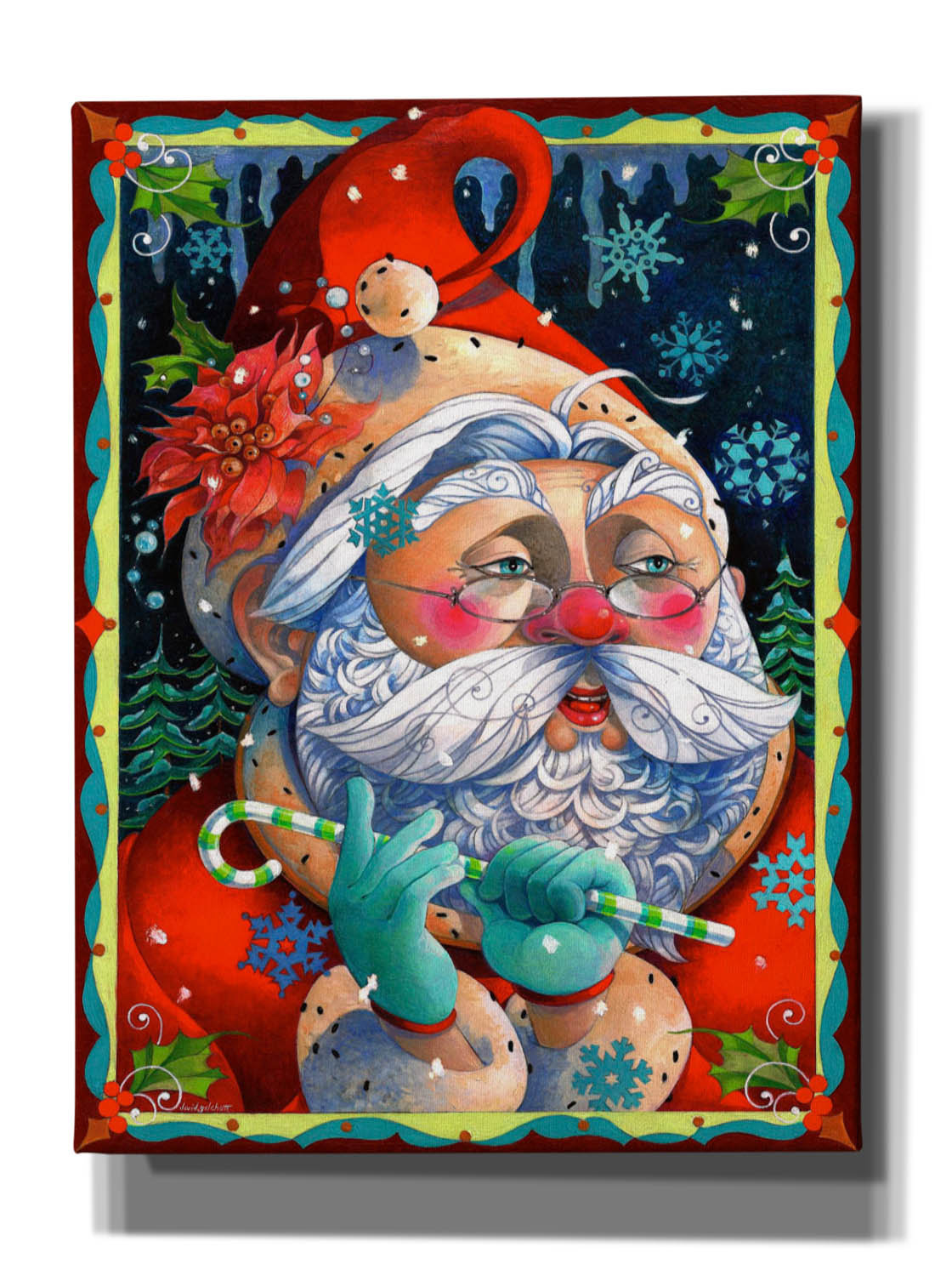 Winston Porter 'Determining Naughty Or Nice' by David Galchutt Canvas ...