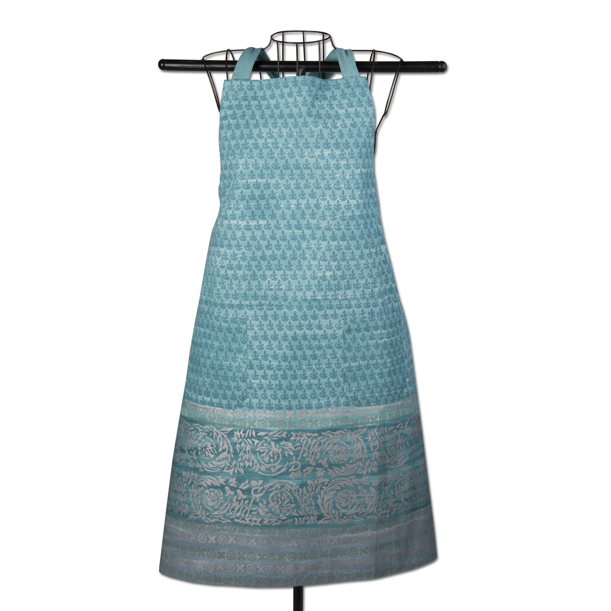 Dakota Fields Neela Block Print Apron | Wayfair