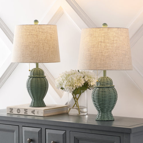 Green Table Lamps | Wayfair