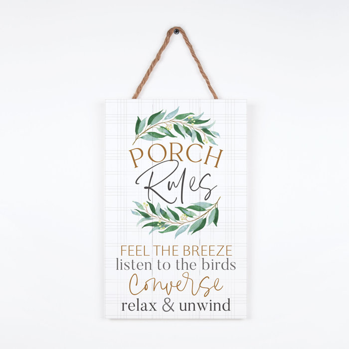 Gracie Oaks Hiya Wood Text & Numbers Wall Decor & Reviews | Wayfair