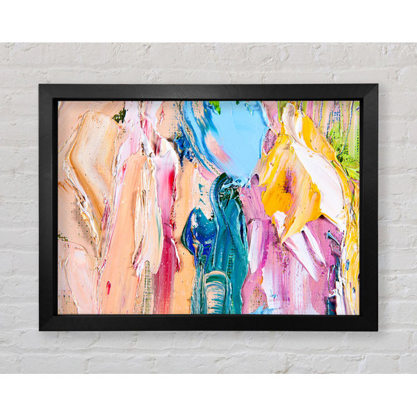 Bright Star Paint Heavy Textures - Single Picture Frame Print | Wayfair ...