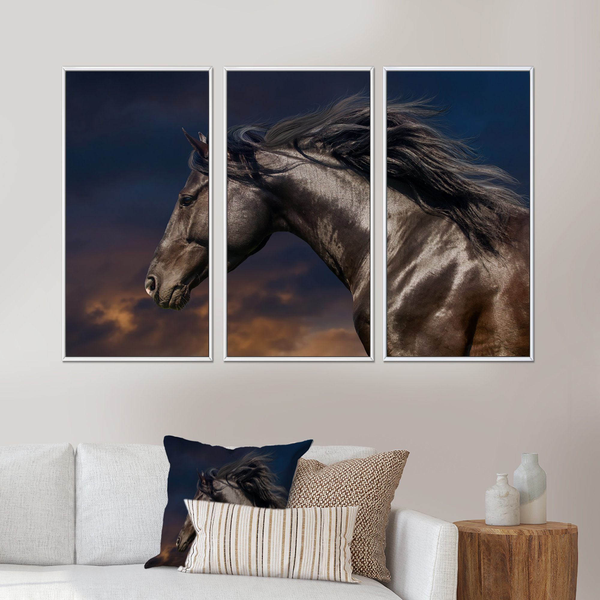 Foundry Select Portrait Of Thoroughbred Nonius Stallion Horse III - 3 ...