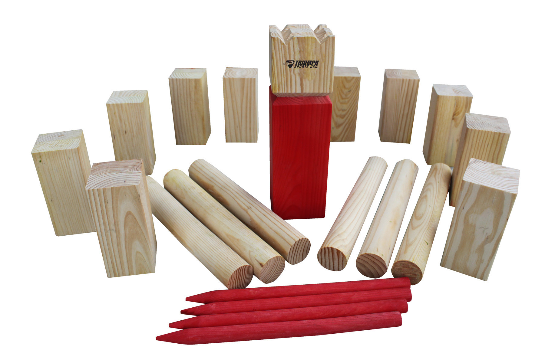 Triumph Sports Stake and Marker Kubb Set & Reviews | Wayfair