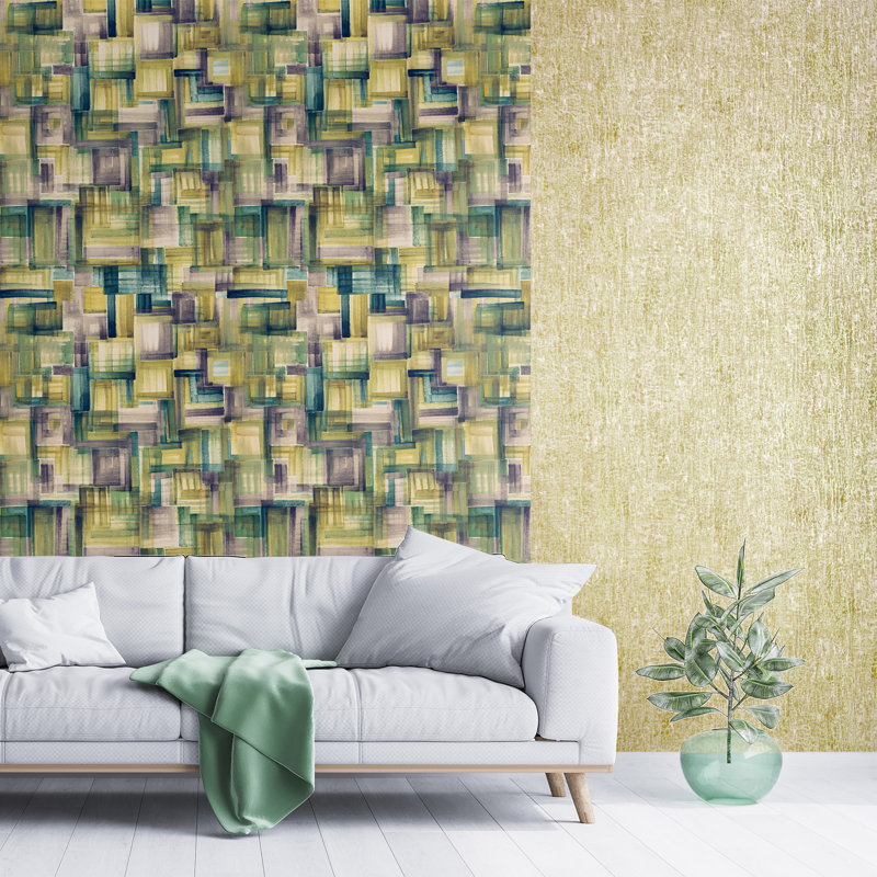 Galerie Wallcoverings Crafted Silky Metallic Base Texture Design 33' L ...