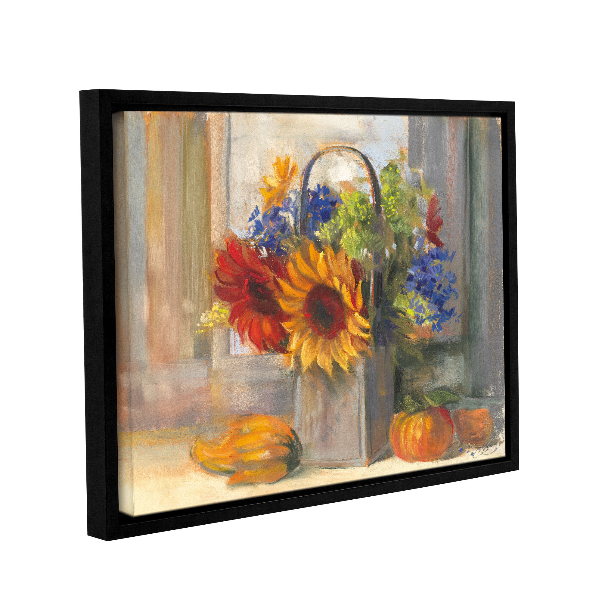 ArtWall 'Fall Bouquet' by Carol Rowan Framed Painting Print on Wrapped ...