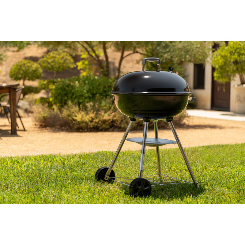 Megamaster 22'' Compact Kettle Charcoal Grill | Wayfair