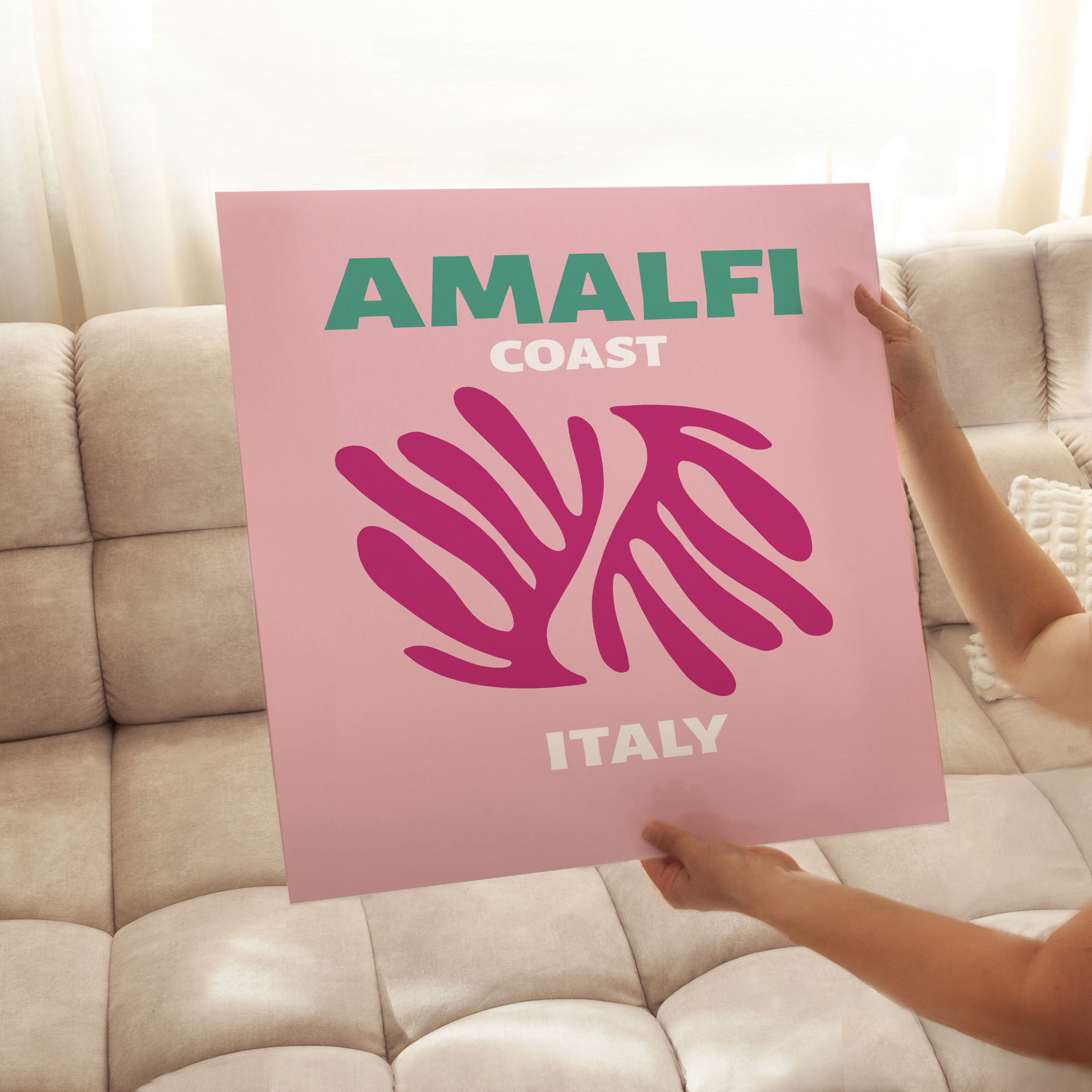 Winston Porter World and Countries Amalfi Coast Travel Poster Modern ...