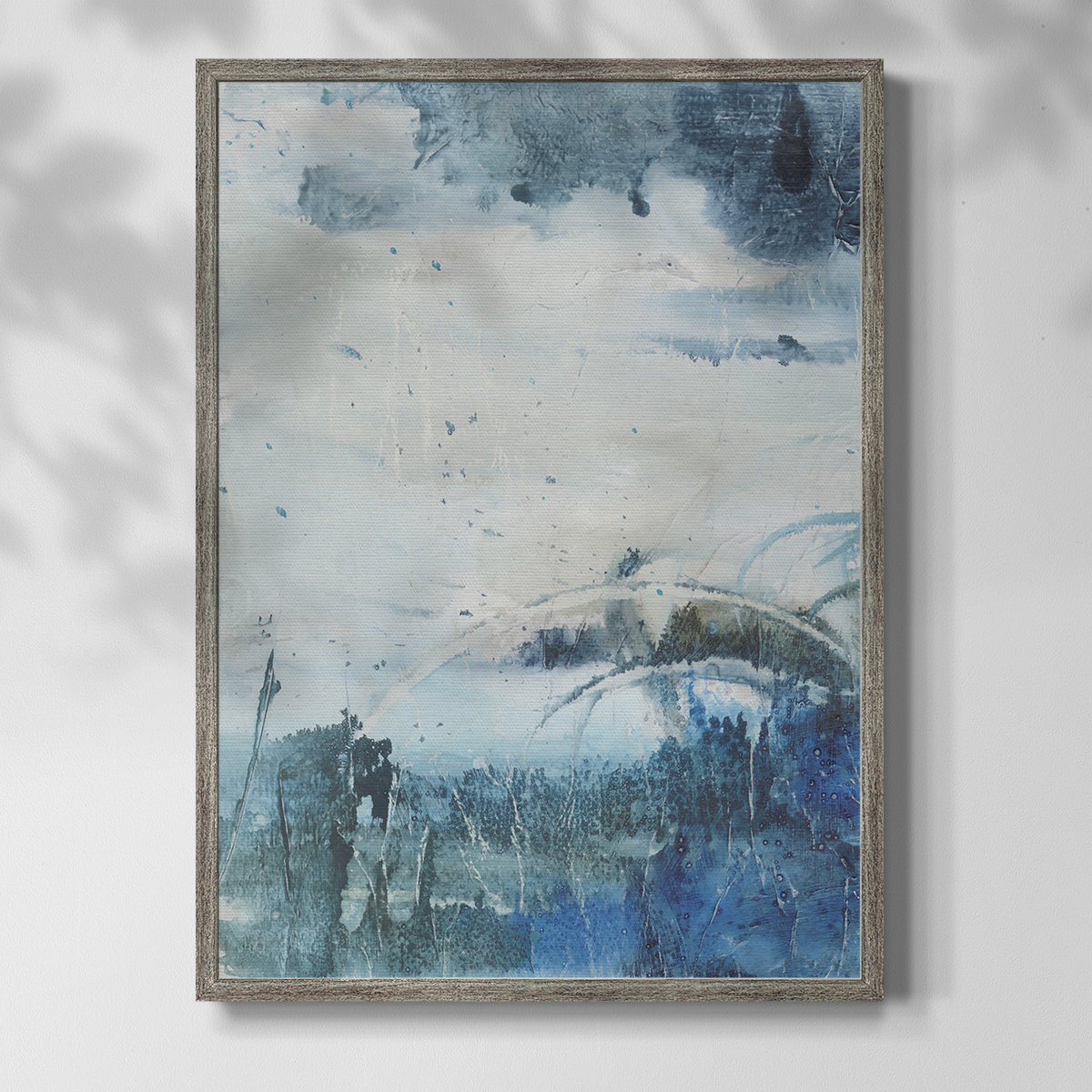 Wrought Studio Coastal Seas II Framed Print - Solid Wood - Wayfair Canada