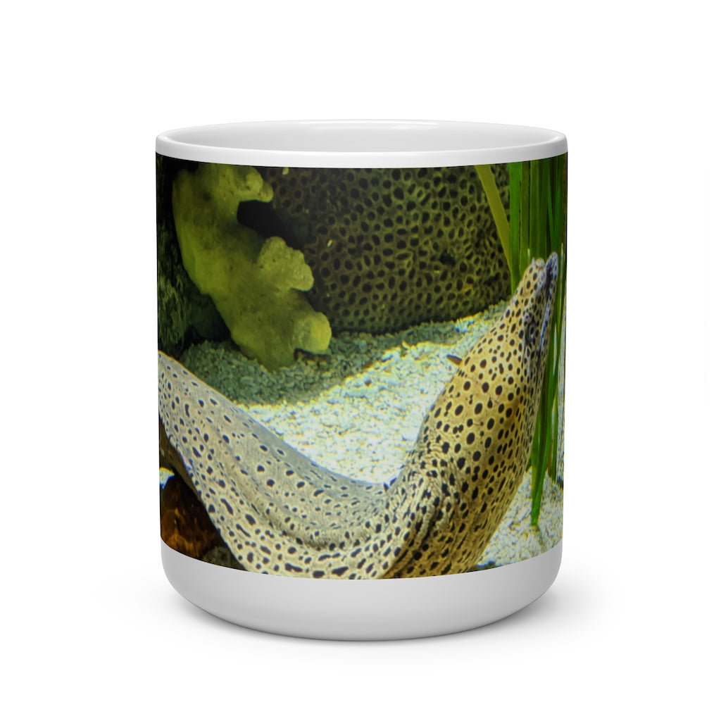 East Urban Home Yellow Eel Heart Shape Mug | Wayfair