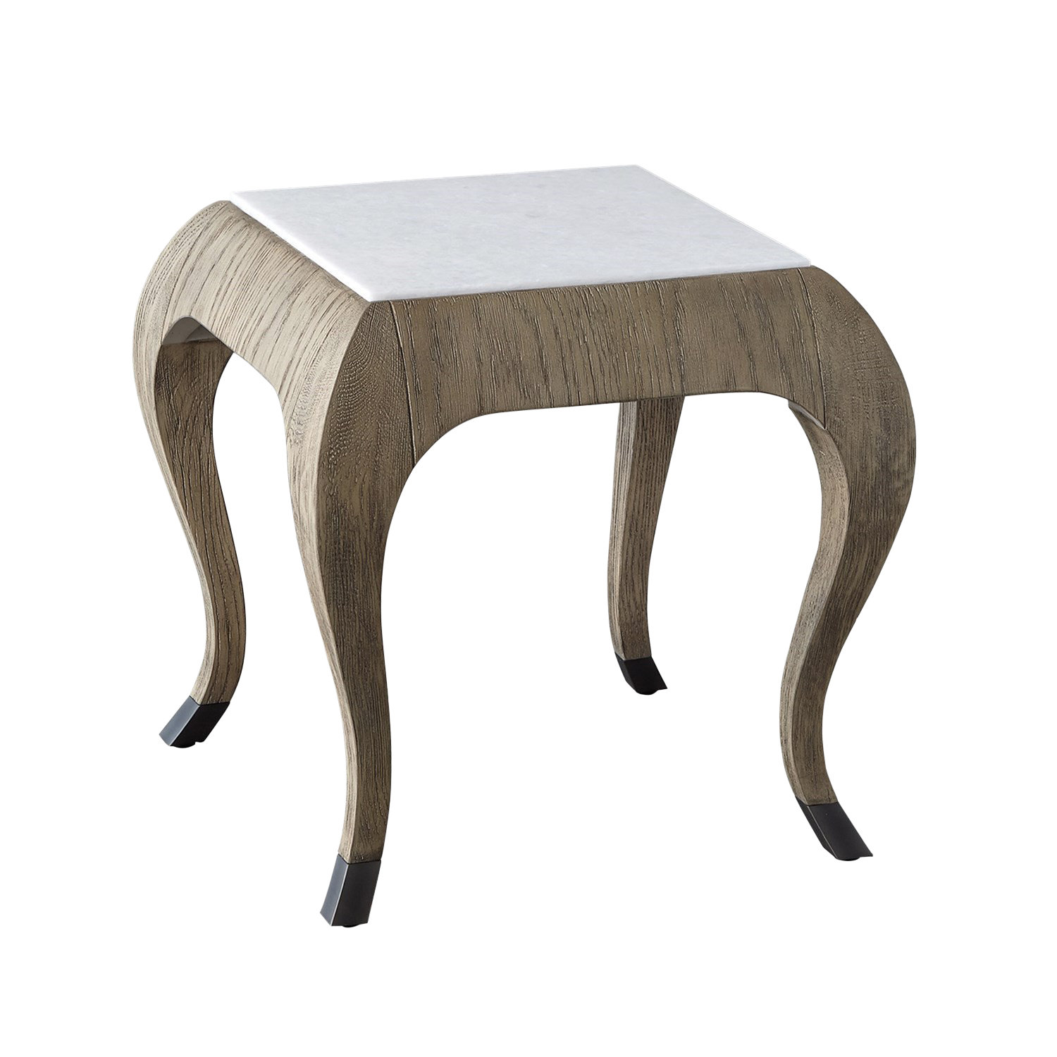 Global Views Paris Spot Table-Grey Sandblasted Oak - Wayfair Canada