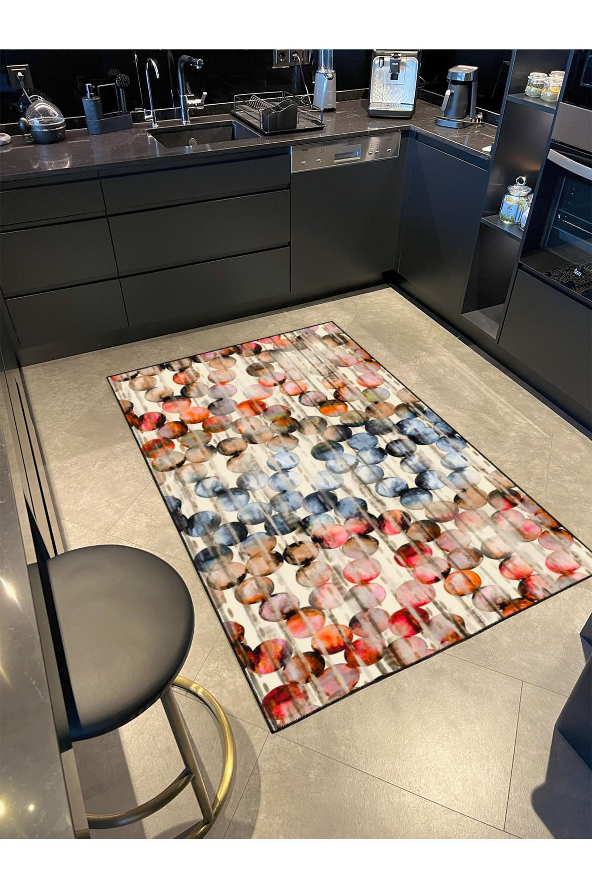 Hokku Designs Pom Patterned Woven Base Washable Rug | Wayfair
