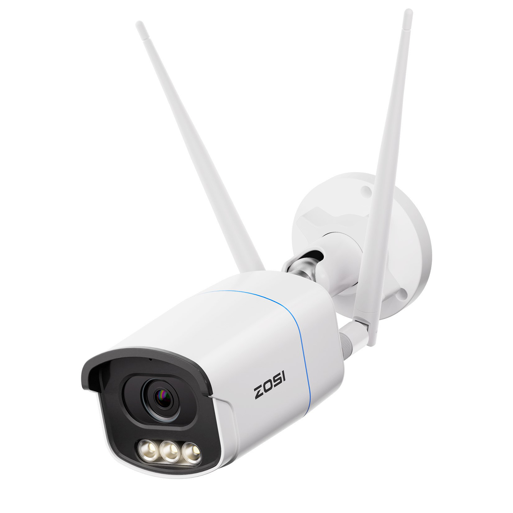 ZOSI C186A 3K 5Mp Wifi Security Camera Outdoor, Aurora Lux Color Night ...