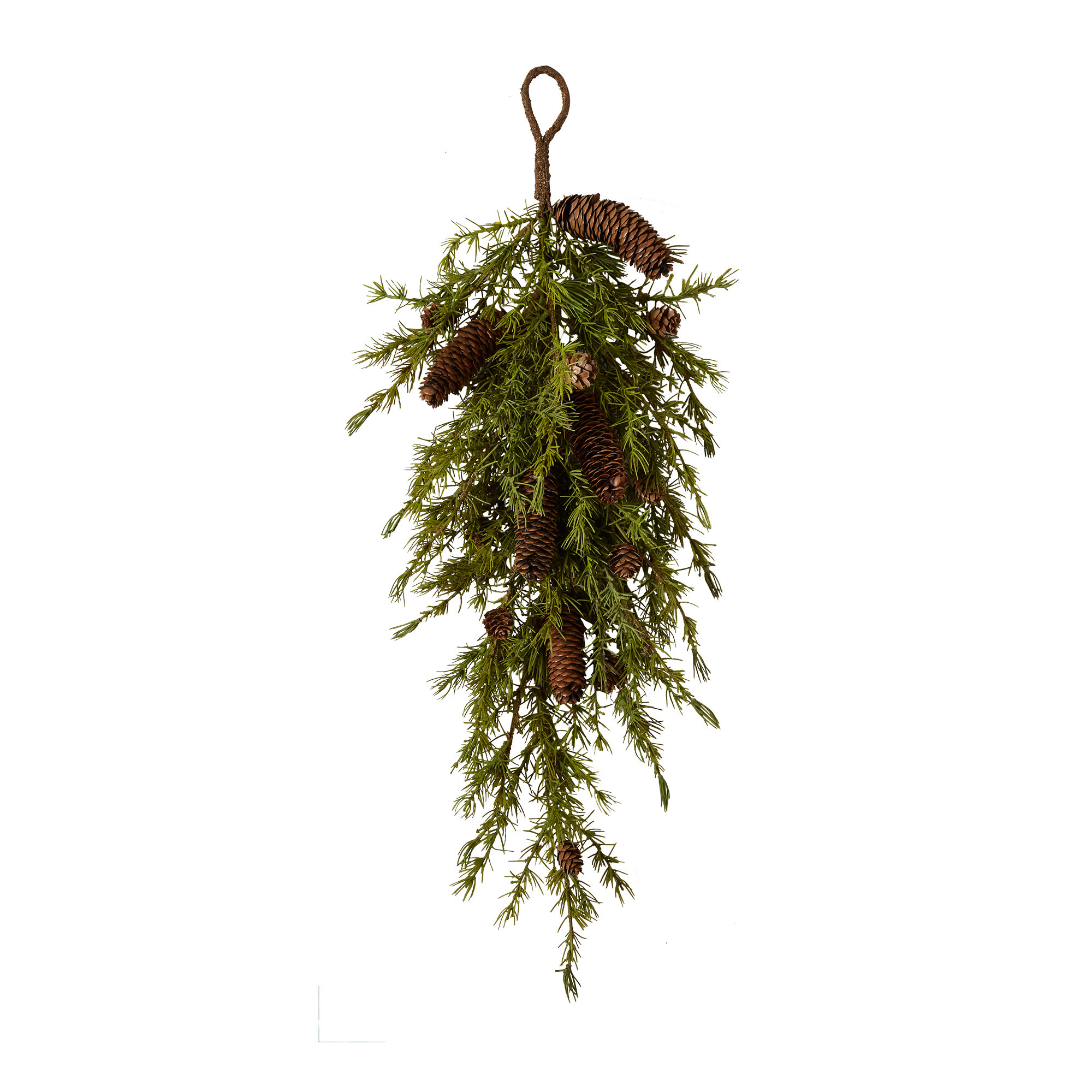 The Holiday Aisle® Pinecone Swag 30 Inch | Wayfair