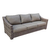 Brayden Studio® Donley 62'' Wicker Outdoor Loveseat & Reviews | Wayfair
