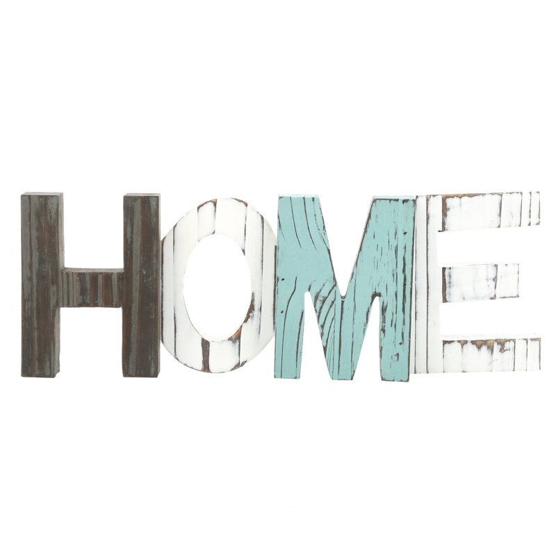 Ophelia & Co. Mctaggart Standing Home Letter Block & Reviews | Wayfair