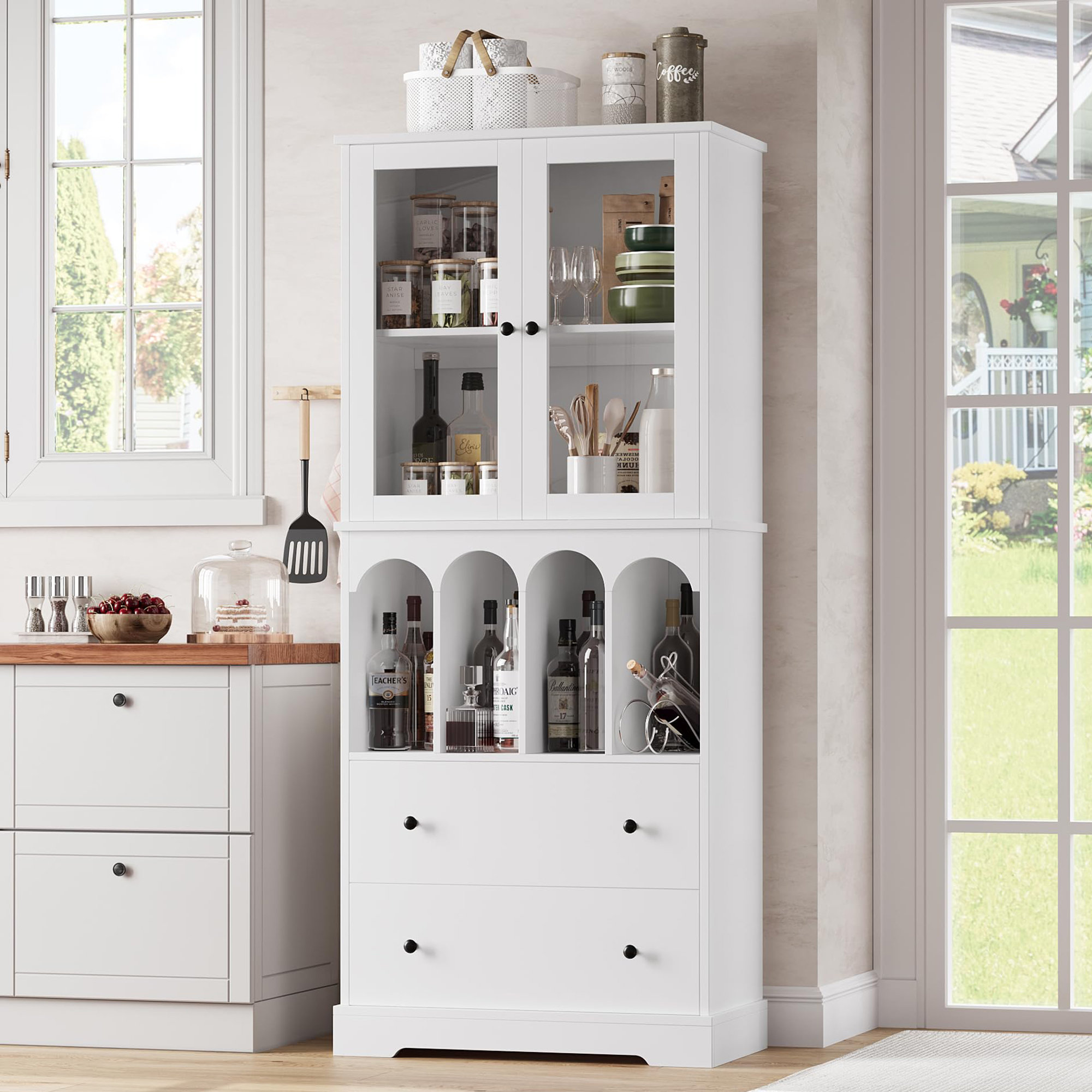 Lark Manor™ 71'' Tall Storage Cabinet | Wayfair