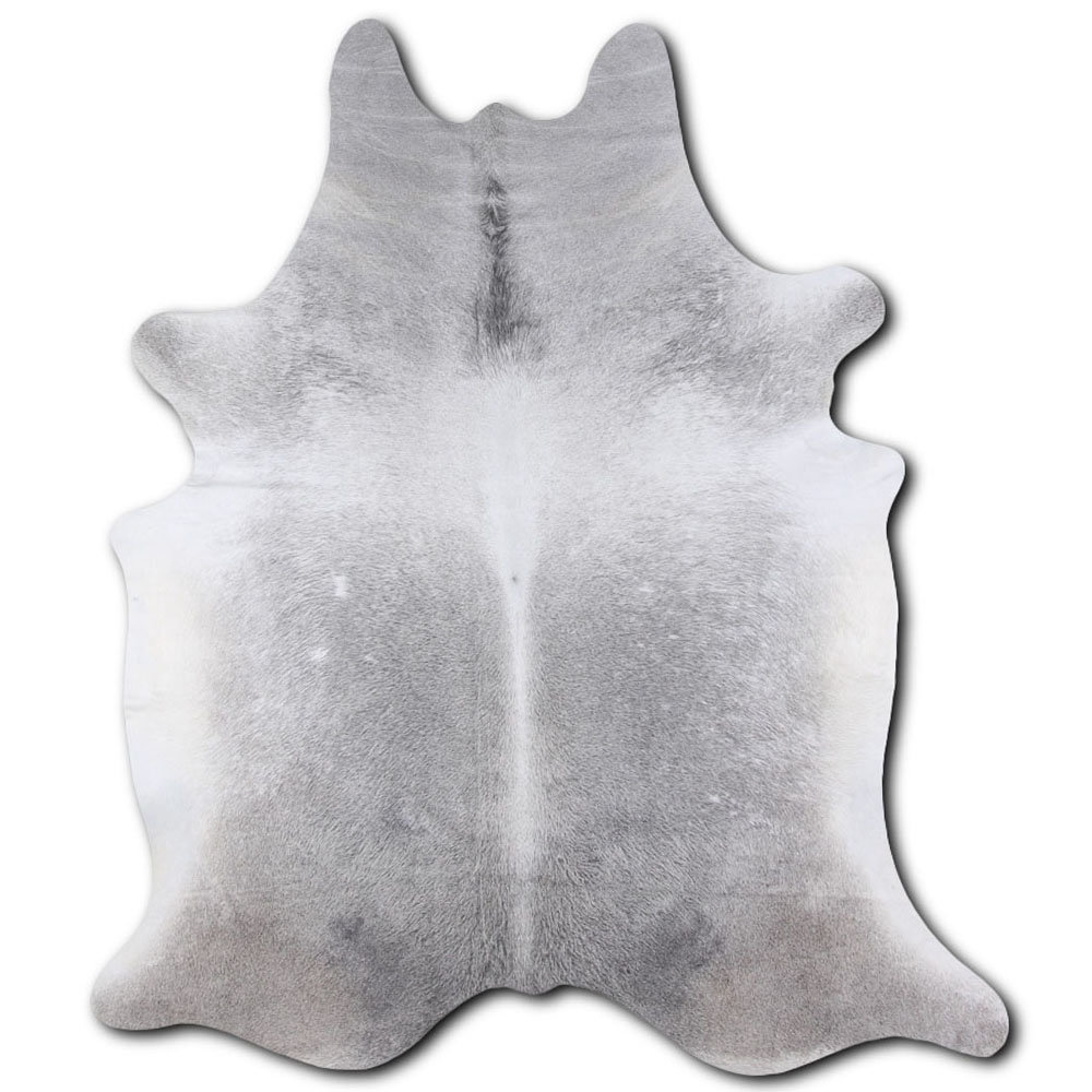 Foundry Select NATURAL HAIR ON COWHIDE GREY 3 - 5 M GRADE A - Wayfair ...