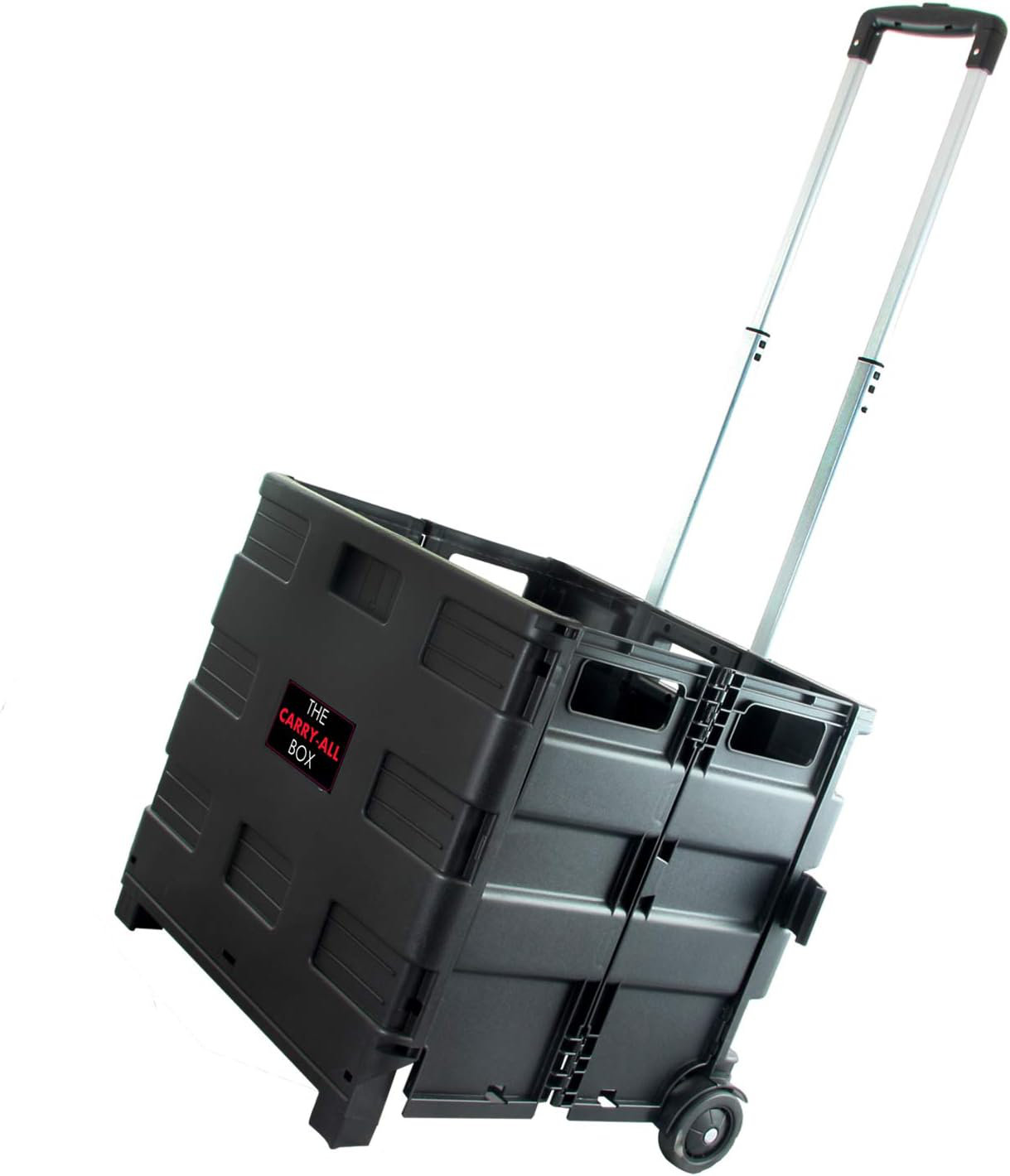 ORIXFORCE Elama Home Heavy Duty Carry All Easy Folding Cart With Lid ...