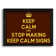 Happy Larry Keep Calm Stop Making - Picture Frame Typography on Canvas ...