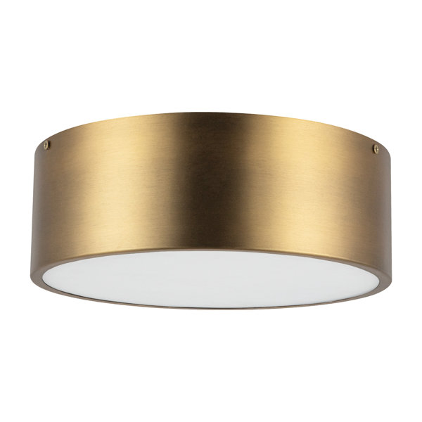 Joss & Main Mossy 2-Light Drum Flush Mount & Reviews | Joss & Main