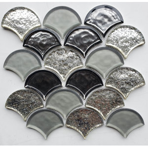 Fish Scale Floor Tiles & Wall Tiles You'll Love | Wayfair