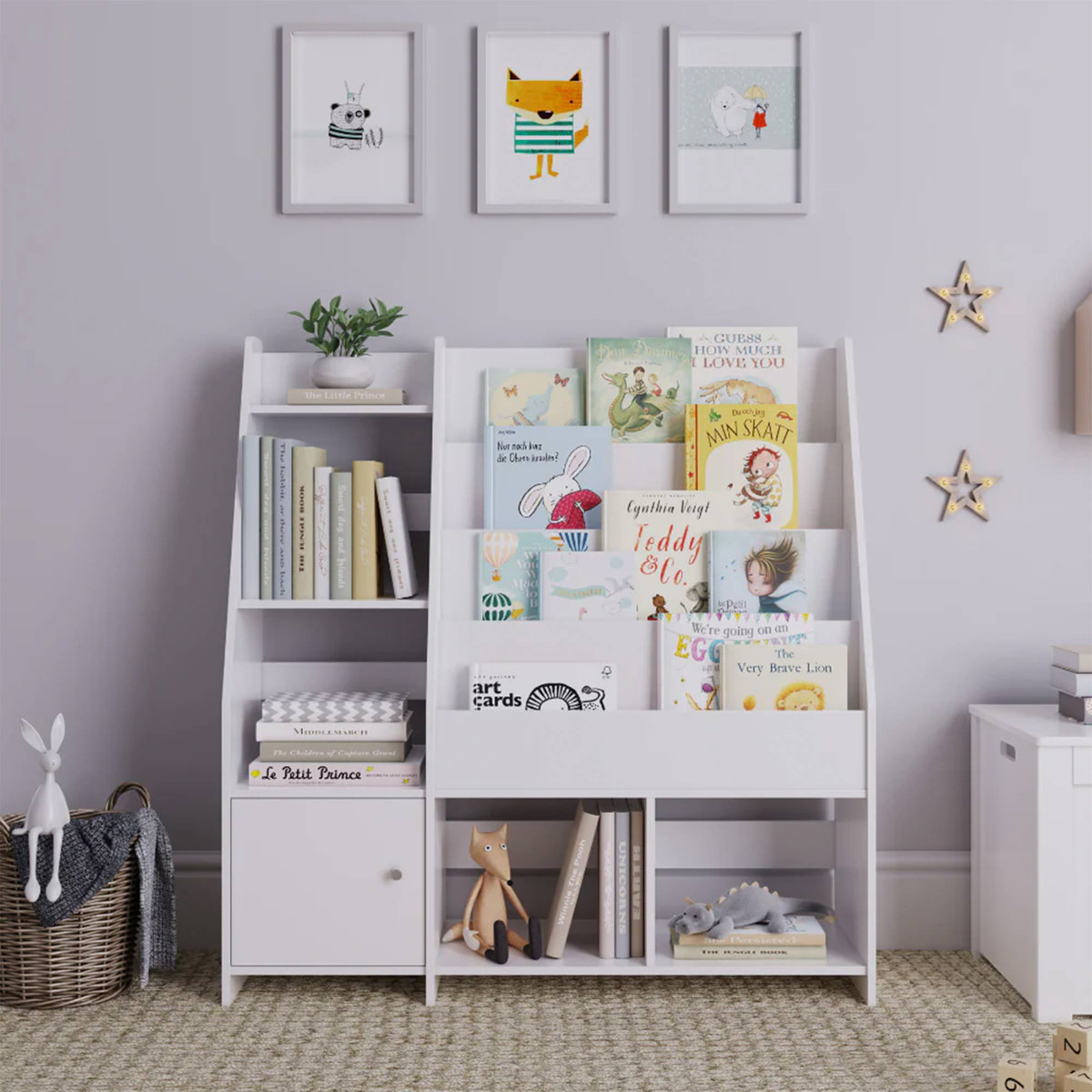 Isabelle & Max™ Alleisha 39.4'' H X 37.4'' W Book Display & Reviews ...