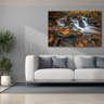 Epic Graffiti 'Fallen Leaf In Ricketts Glen' by Rick Berk Canvas Wall ...