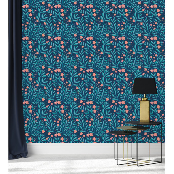 Red Barrel Studio® Kaysean Peel & Stick Floral Wallpaper - Wayfair Canada
