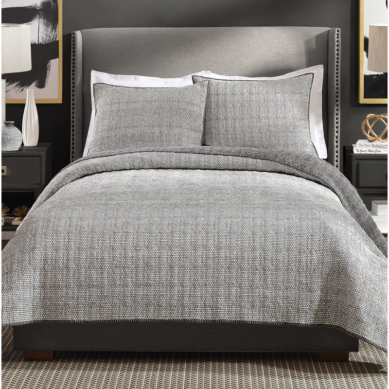 Ayesha Curry Graphite Single Reversible Quilt & Reviews | Wayfair