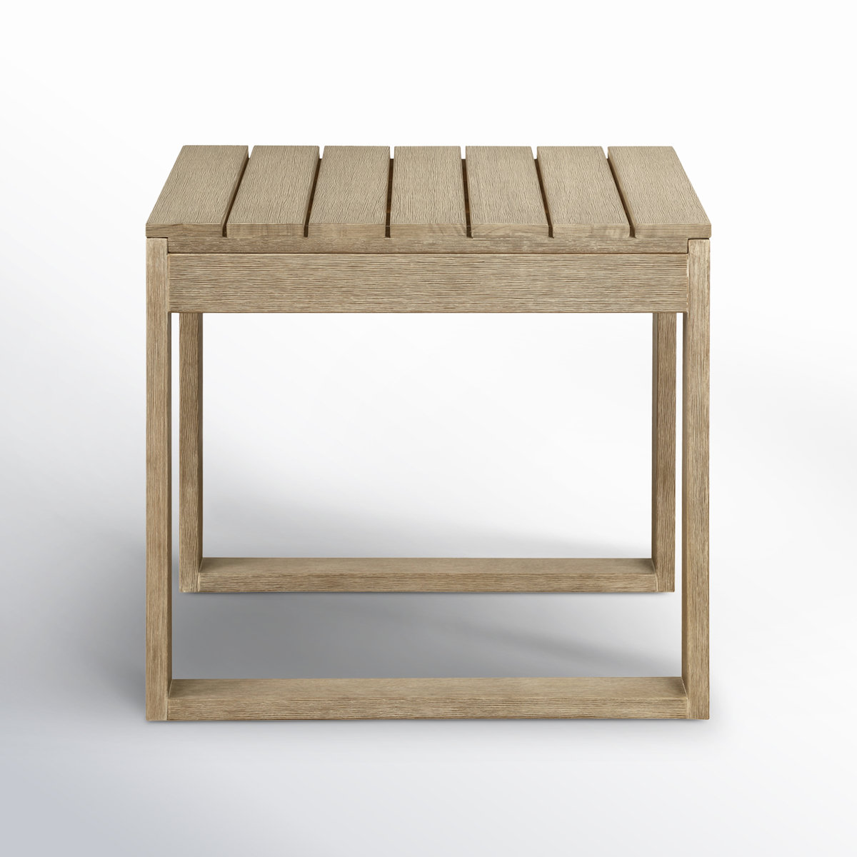 Joss & Main Gavina Solid Eucalyptus Wood Outdoor Side Table & Reviews ...