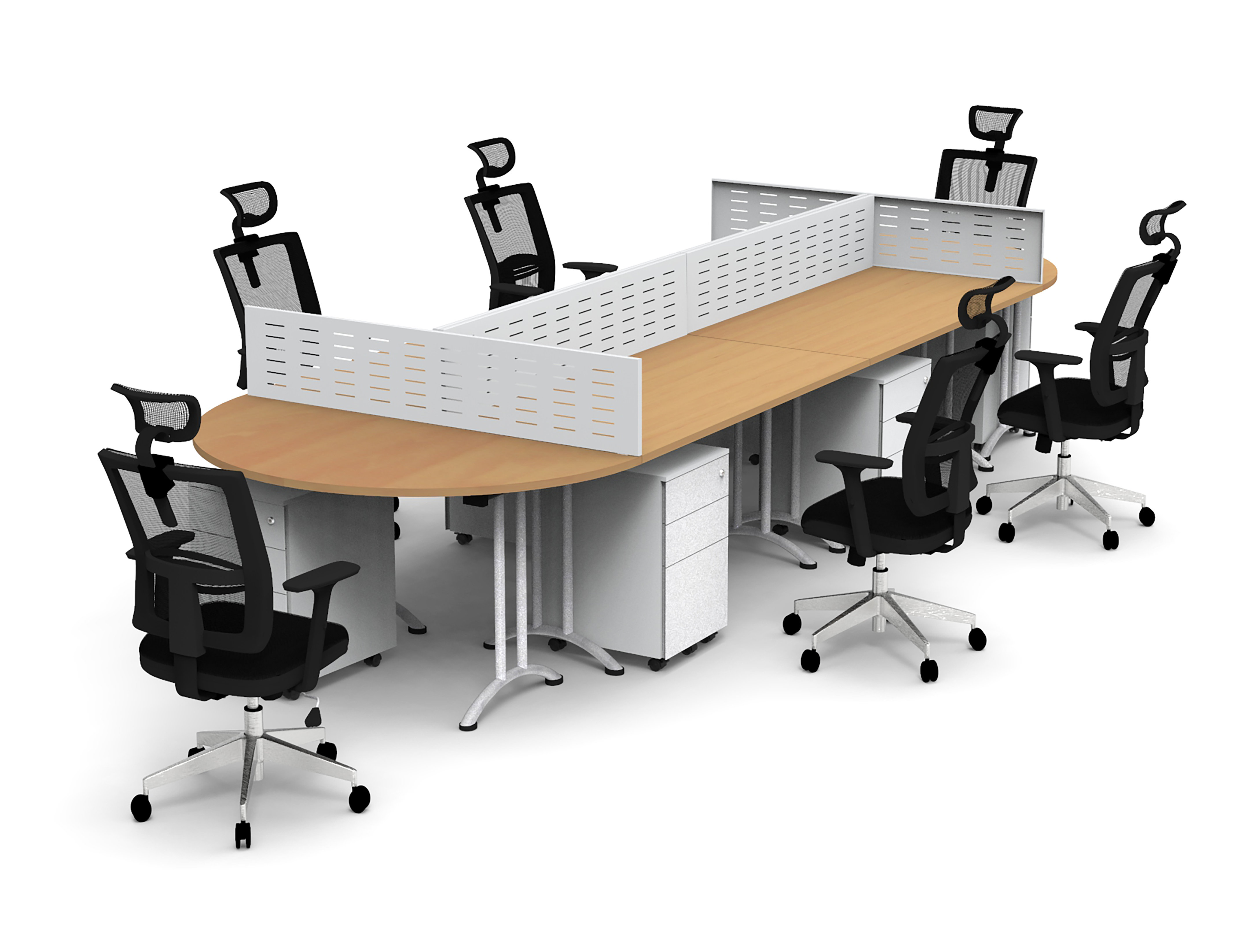 Inbox Zero Desks work station meeting seminar tables model 6701 28pc ...