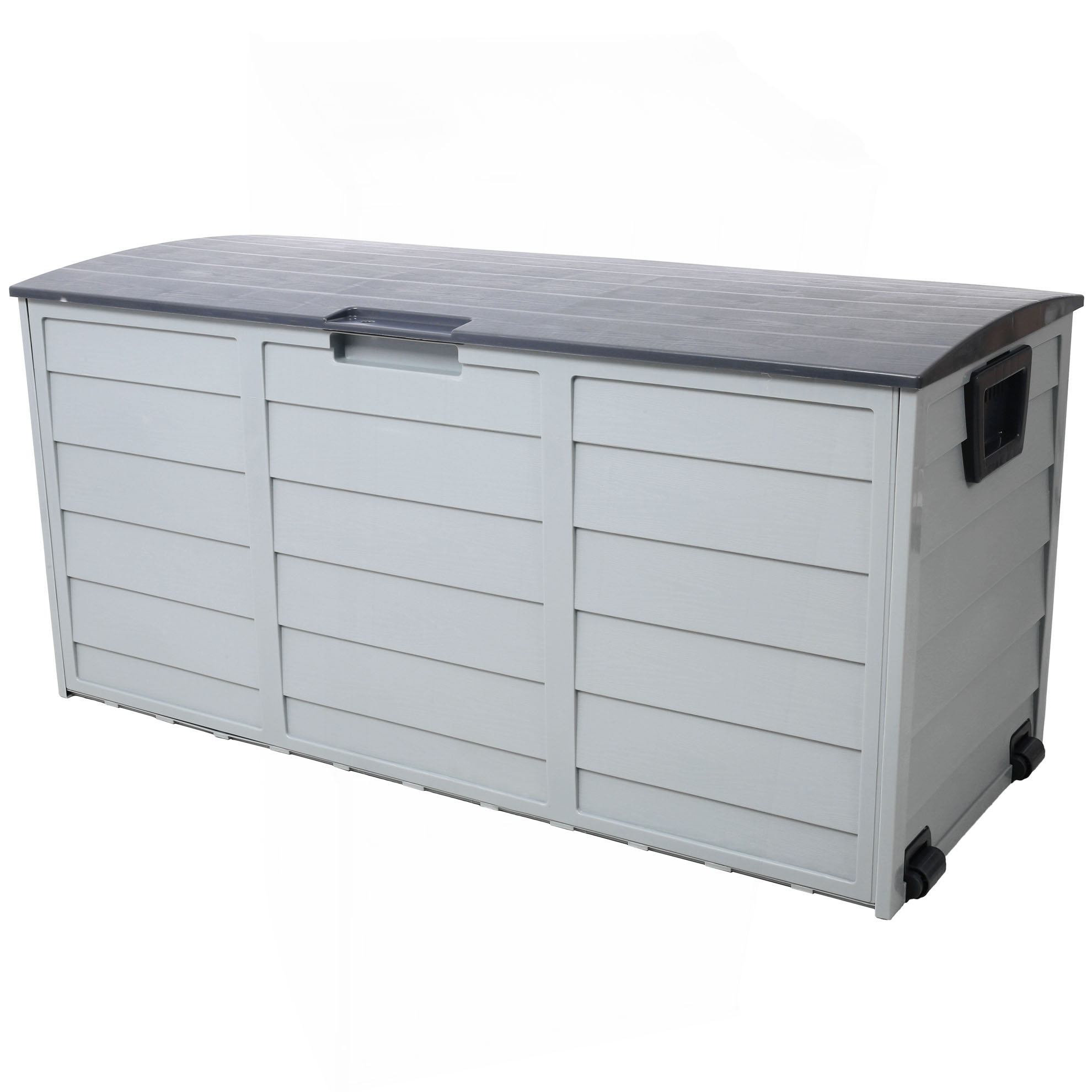 weixunguang All Weather UV Pool Deck Box Storage Shed Bin Backyard ...