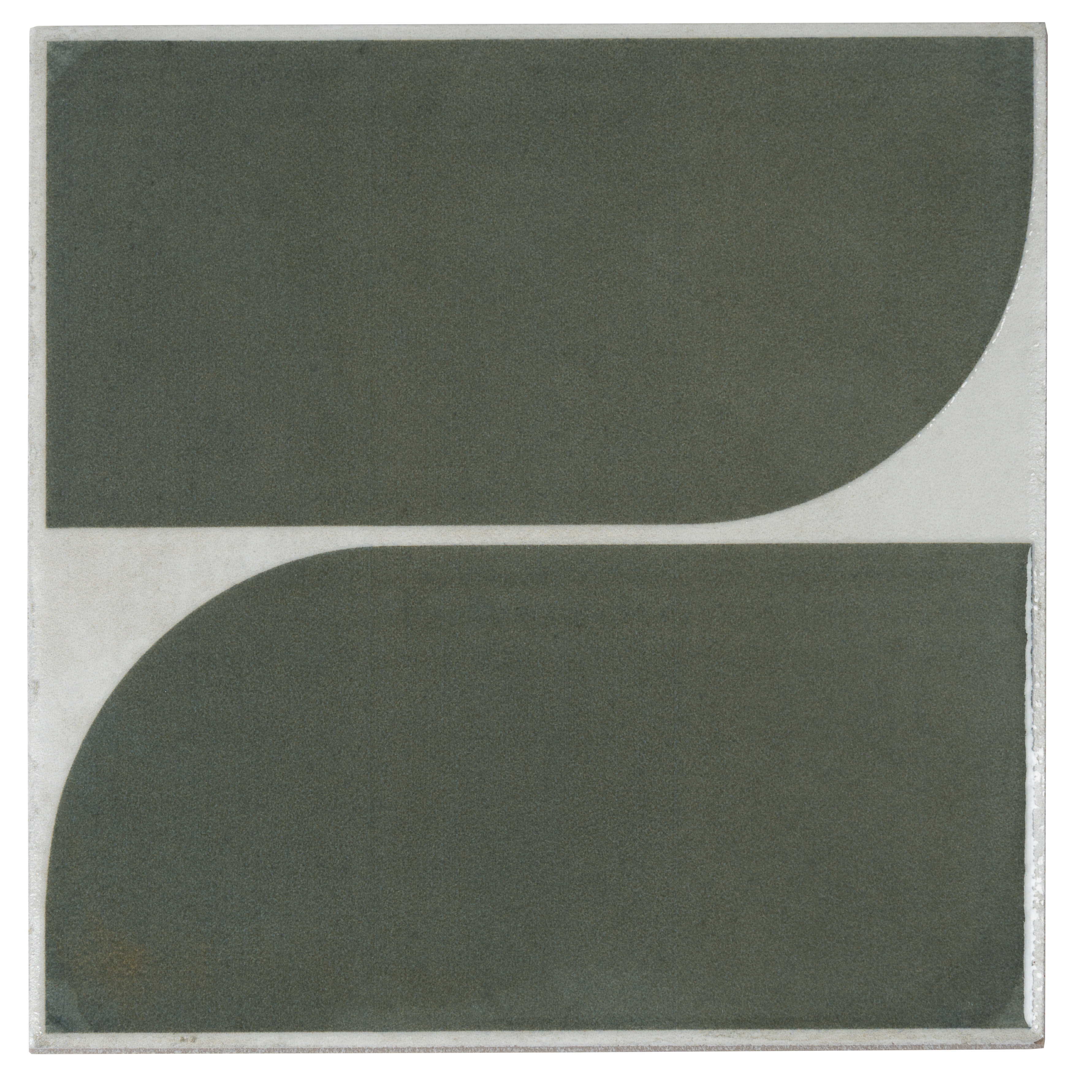 Apollo Tile Cadence 8x8 Sage Green Gray Porcelain Square Motif Wall and ...
