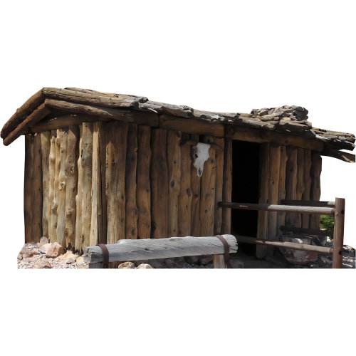 Wet Paint Printing H13719 Ruby Valley Pony Express Log Cabin Station ...