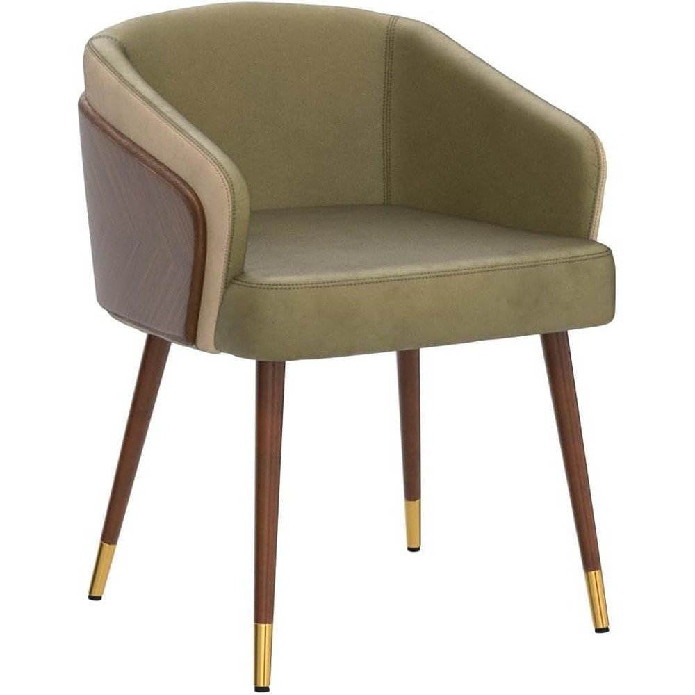 George Oliver Modern Upholsted Accent Dining Chairs,Mid-Century With ...
